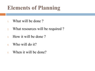 Planning | PPT