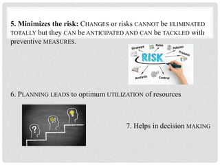 Planning- FEATURES OF PLAANING | PPT