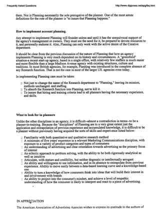 Planning fa qs | PDF