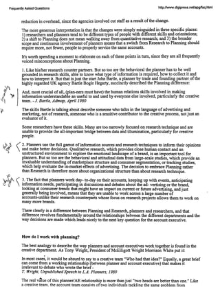 Planning fa qs | PDF