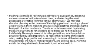 Planning | PPT