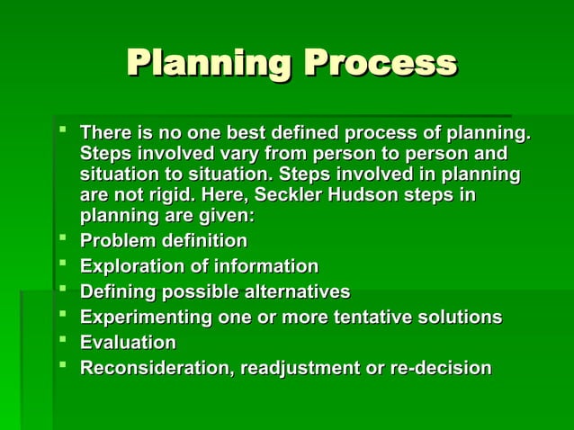 Planning, Types of Planning, and Planning Process.ppt