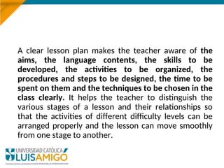 Lesson planning and resources for english classess | PPT