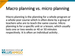 Lesson planning and resources for english classess | PPT