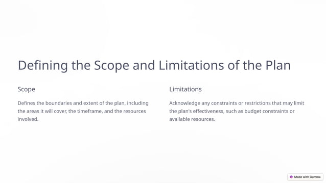 Planning-A-Roadmap-to-Success.pptx for MBA | PPT