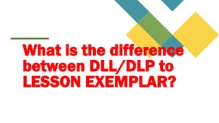 PLANNING-A-WELL-DEVELOPED-LESSON-PLAN-FROM-LESSON-EXEMPLAR.pptx