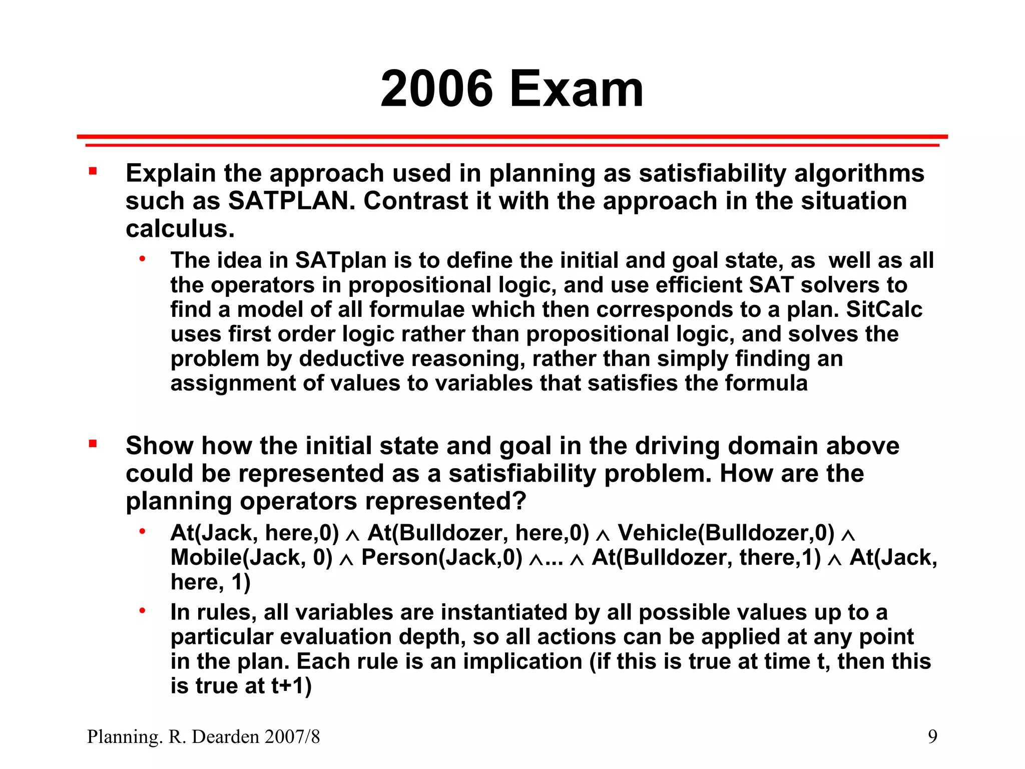 Planning Algorithms | PPT