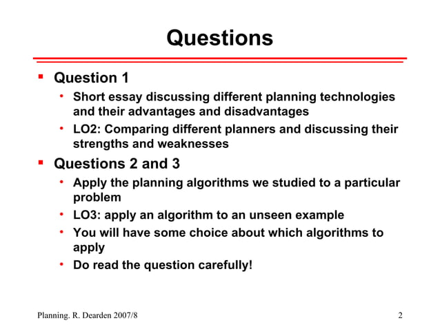 Planning Algorithms | PPT