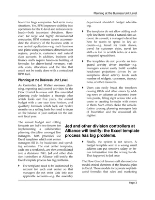 Planning at the Business Unit Level | PDF | Business | Business and Finance
