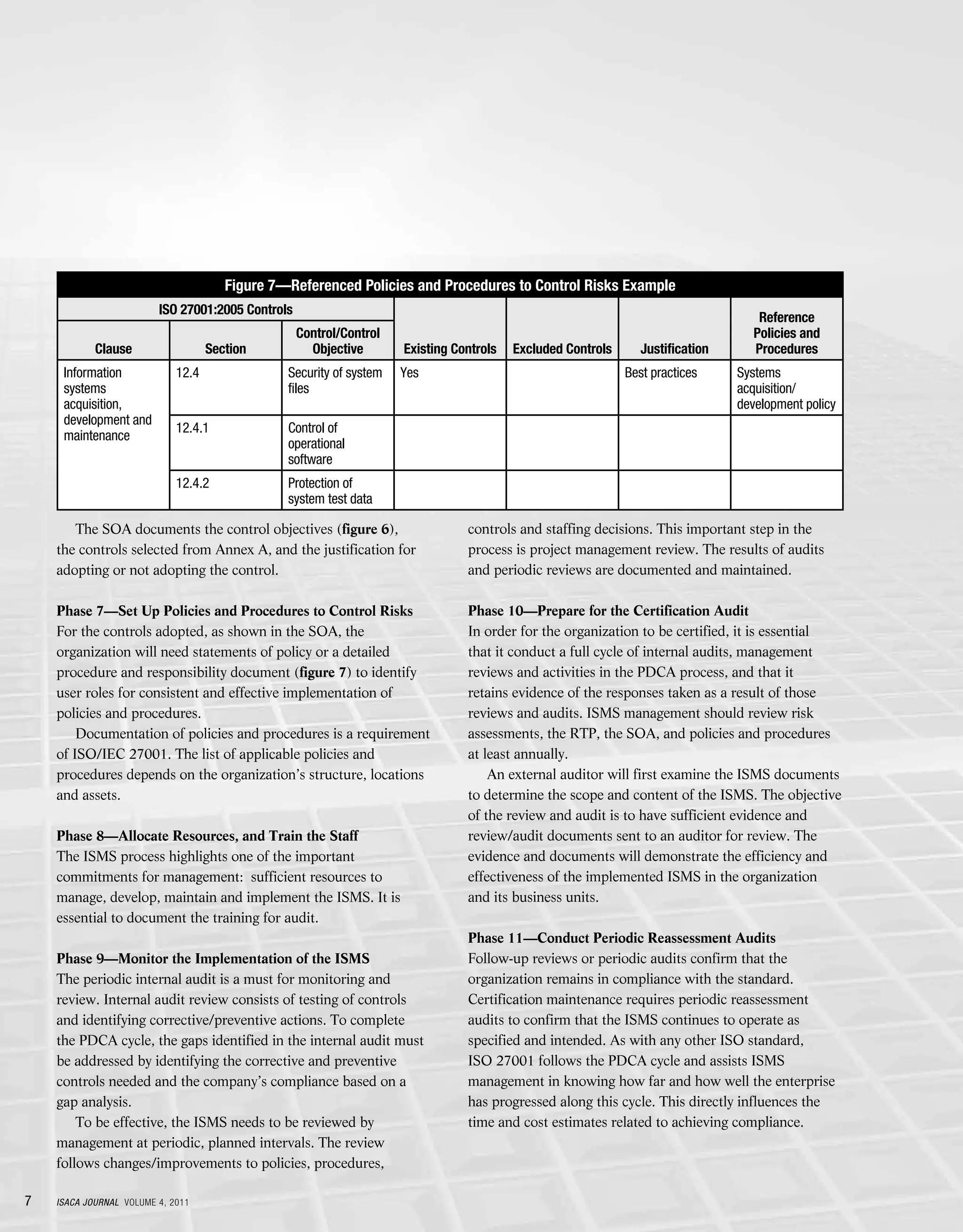 Planning for-and implementing ISO 27001 | PDF
