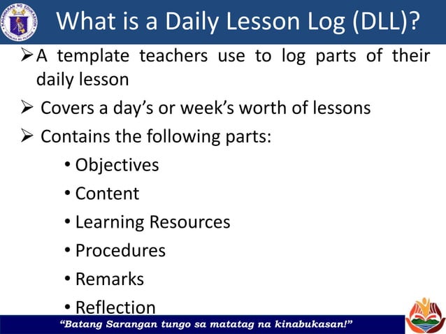 PLANNING-INSTRUCTION-ON-DLL.ppt | Educational Assessment | Education