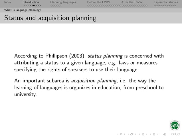 Planning languages and language planning | PDF