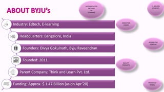 Planning - Byju's | PPTX
