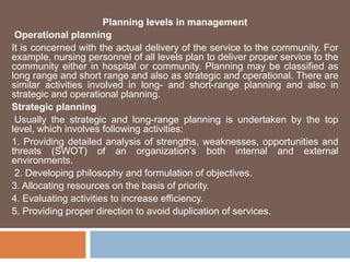Planning - mission, philosophy ppt | PPTX