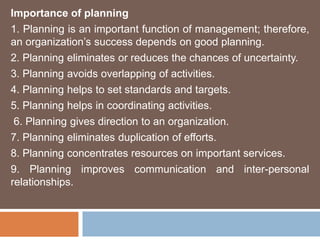 Planning - mission, philosophy ppt | PPTX