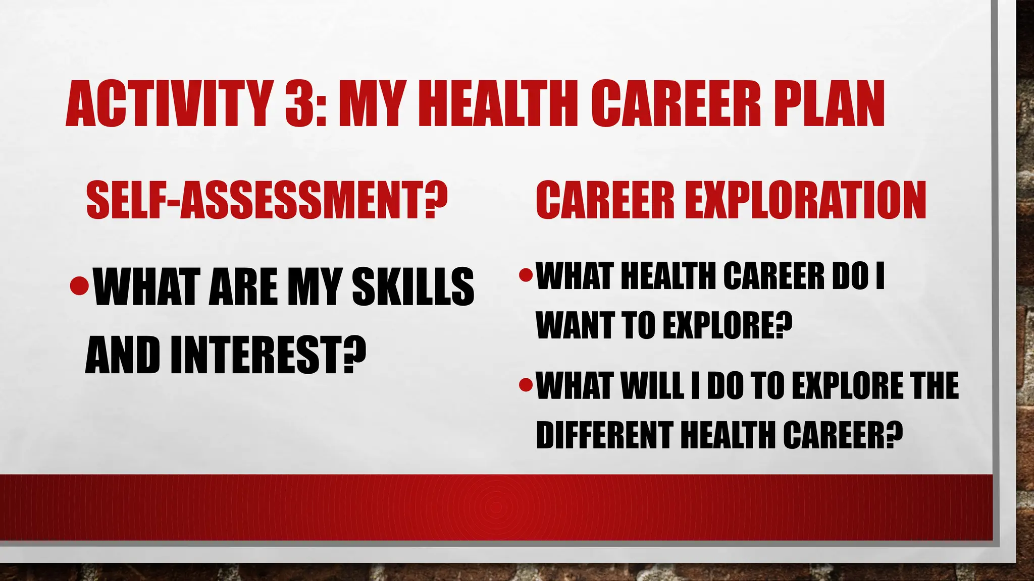 PLANNING-OF-HEALTH-CAREER-for-observation.pptx