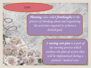 Planning .phase of nursing process..ppt
