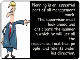 supervisory planning | PPTX