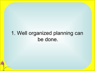 Planning Premises | PPT