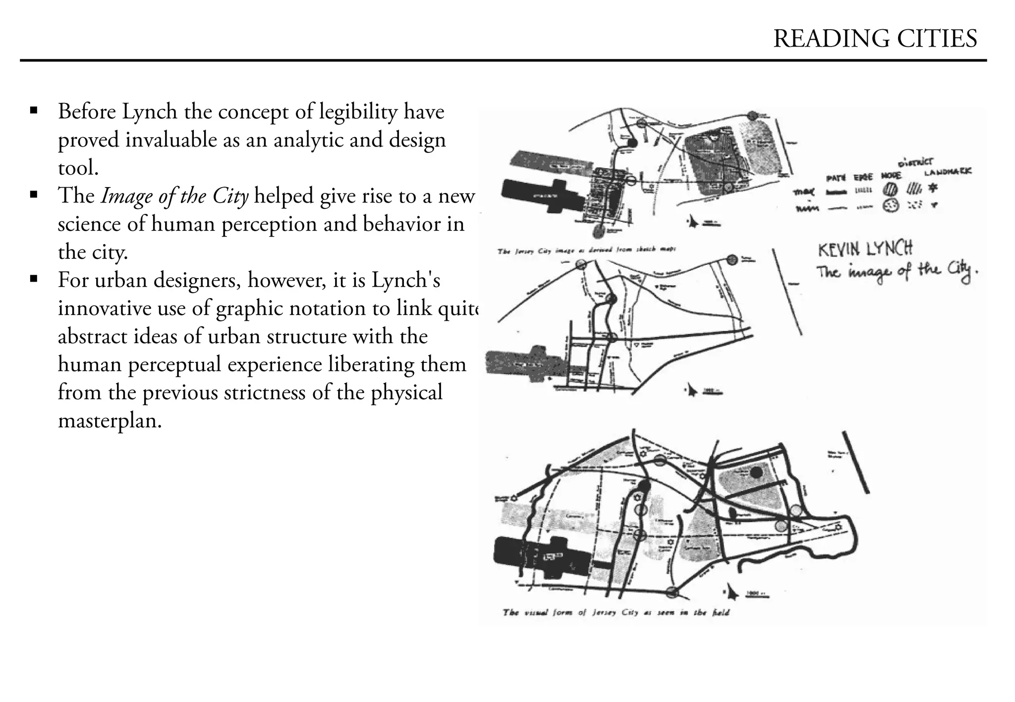 Planning principle-philosophy of kevin lynch | PDF