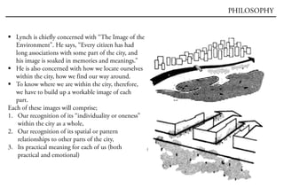 Planning principle-philosophy of kevin lynch | PDF
