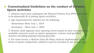 PLANNING-SESSION-ON-THE-CONDUCT-OF-SPORTS-ACTIVITIES-FOR-2023.pptx