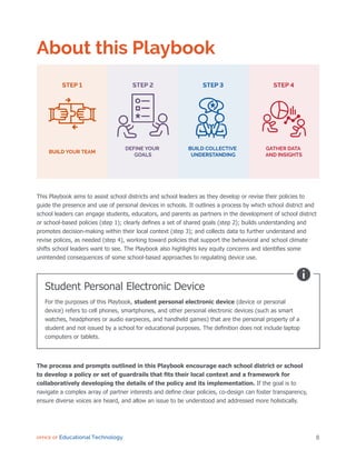 A Playbook for Student Cell Phone and Personal Device Use | PDF