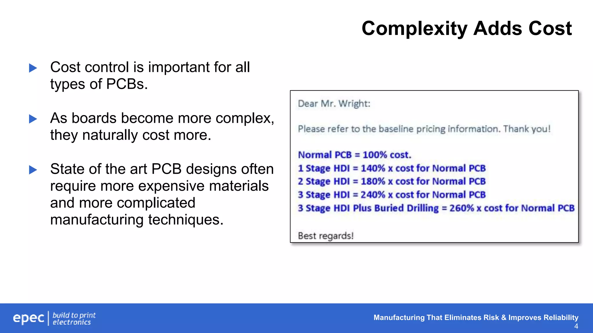 Planning Your High-Tech PCB Design for the Lowest Possible Cost | PPT