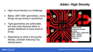 Planning Your High-Tech PCB Design for the Lowest Possible Cost | PPT