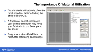 Planning Your High-Tech PCB Design for the Lowest Possible Cost | PPT