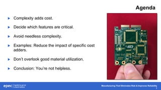 Planning Your High-Tech PCB Design for the Lowest Possible Cost | PPT
