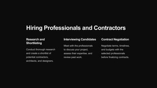 Planning-Your-Home-Renovation-Project.pptx | Civil Engineering Industry | Industries