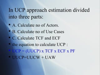 use case point estimation | PPT