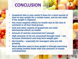 Planning 10 - Fad Diet Research | PPT