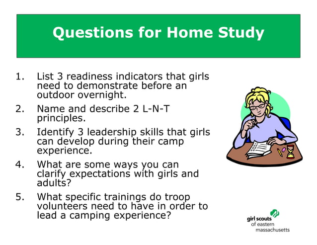 Planning A Camping Experience | PPT