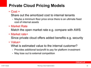 Planning A Cloud Implementation | PPTX