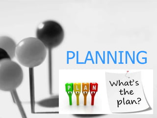 PLANNING | PPTX