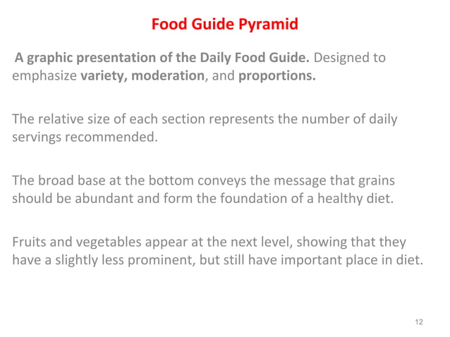 Planning a healthy diet | PPT