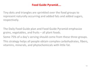 Planning a healthy diet | PPT