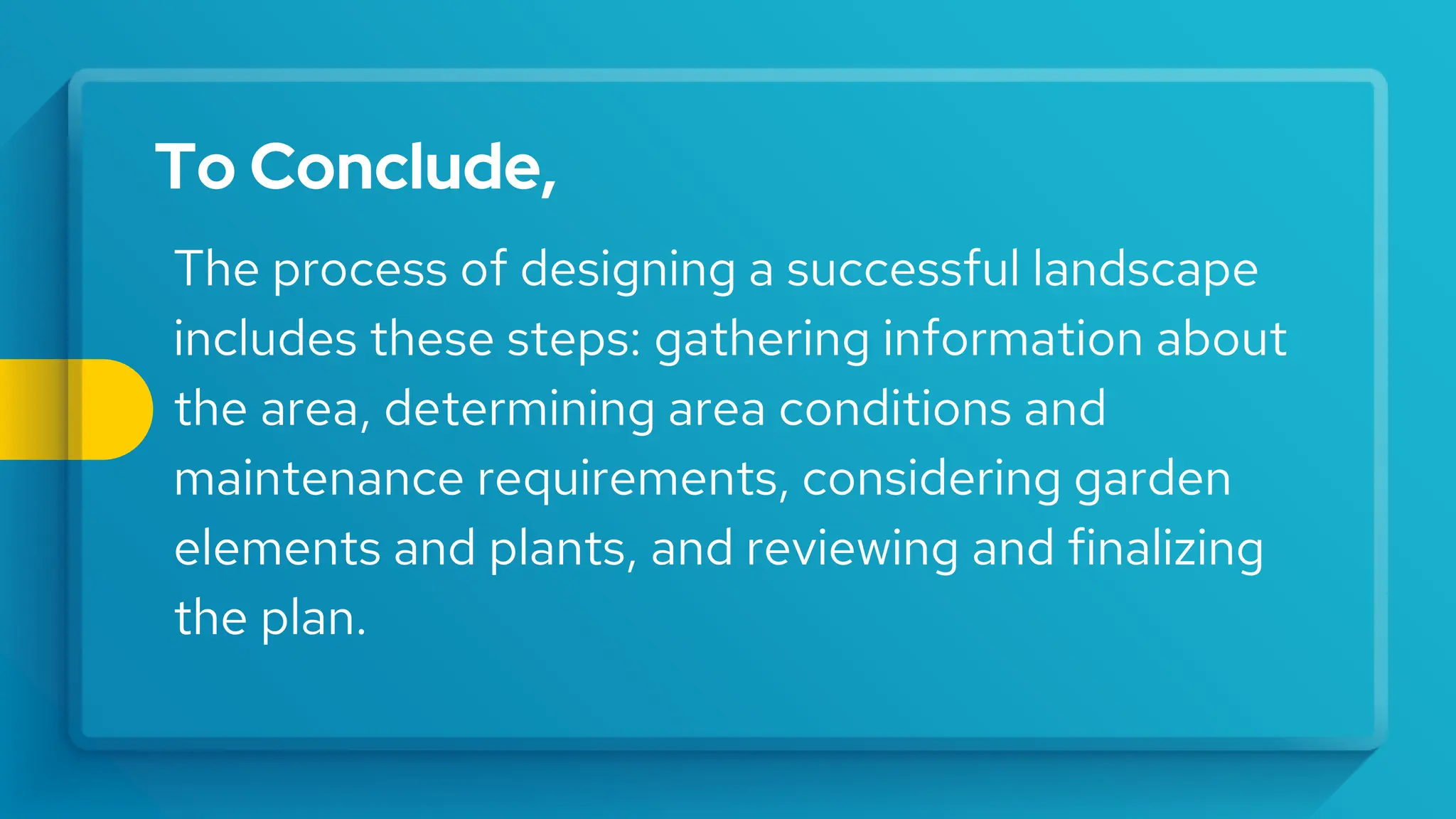 Planning a Landscape Garden Slideshow PPT | PPTX