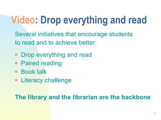 Planning a school library | PPT