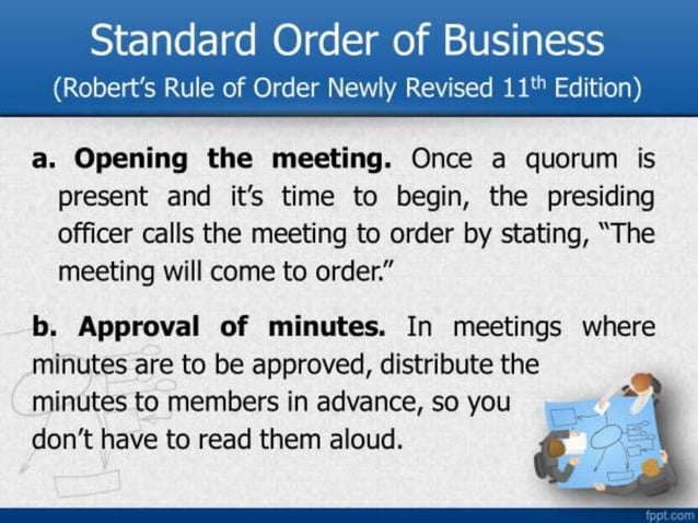 Planning a Meeting | PPT