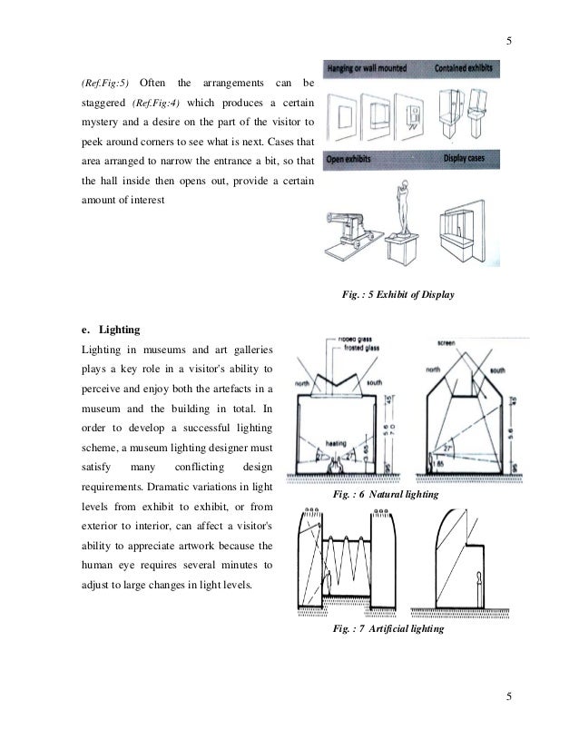 Planning analysis and design of museum building