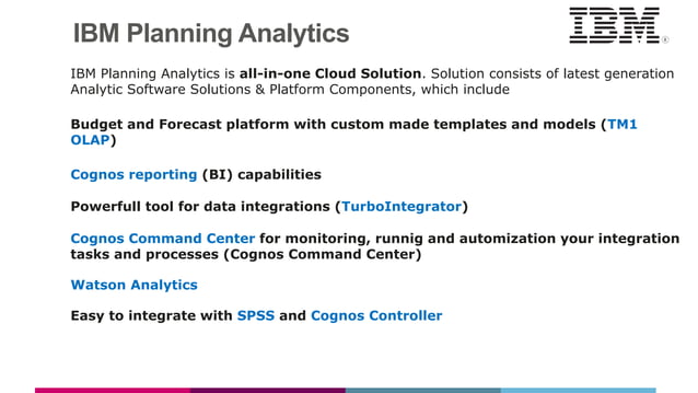 IBM Planning Analytics - esittely ja demo | PPT