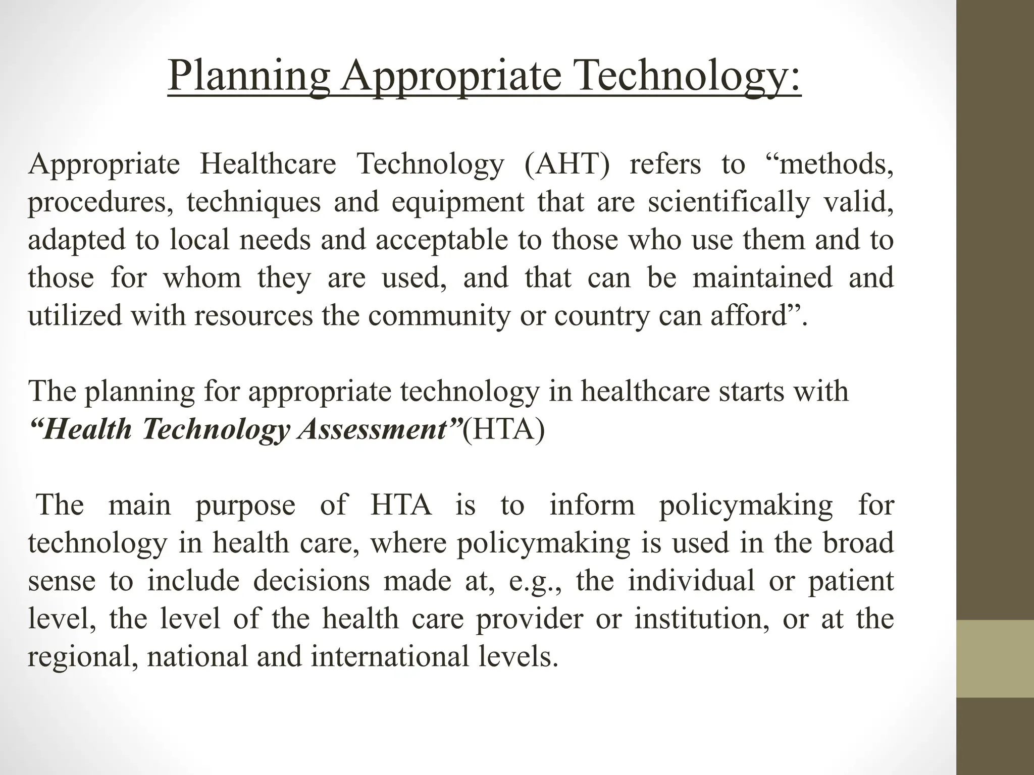 Planning and Adopting appropriate technology in healthcare.pptx