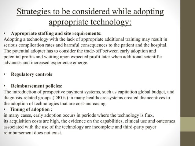 Planning and Adopting appropriate technology in healthcare.pptx