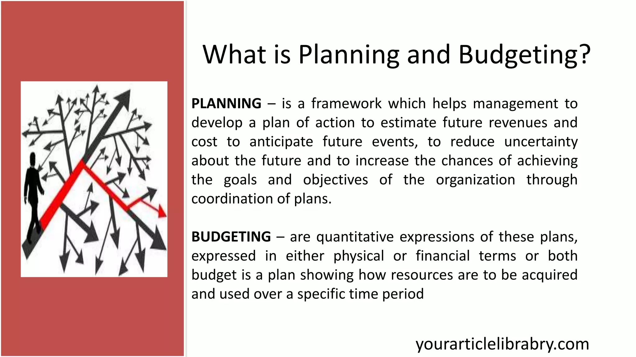Planning and Budgeting | PPTX