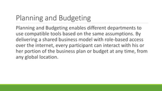 MPA 210 Lecture : Planning & Budgeting | PPTX