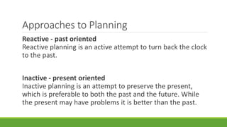 MPA 210 Lecture : Planning & Budgeting | PPTX