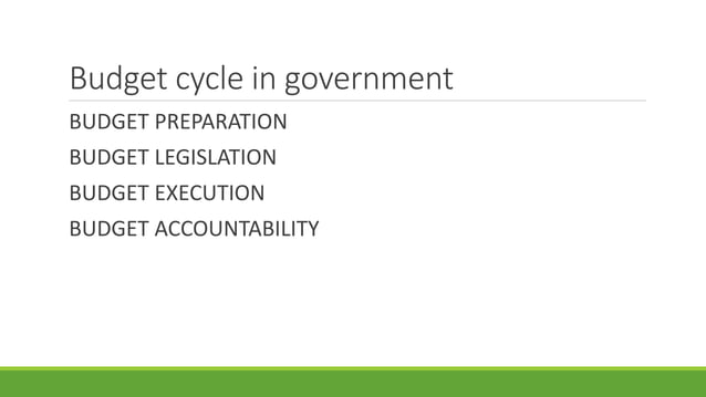 MPA 210 Lecture : Planning & Budgeting | PPTX